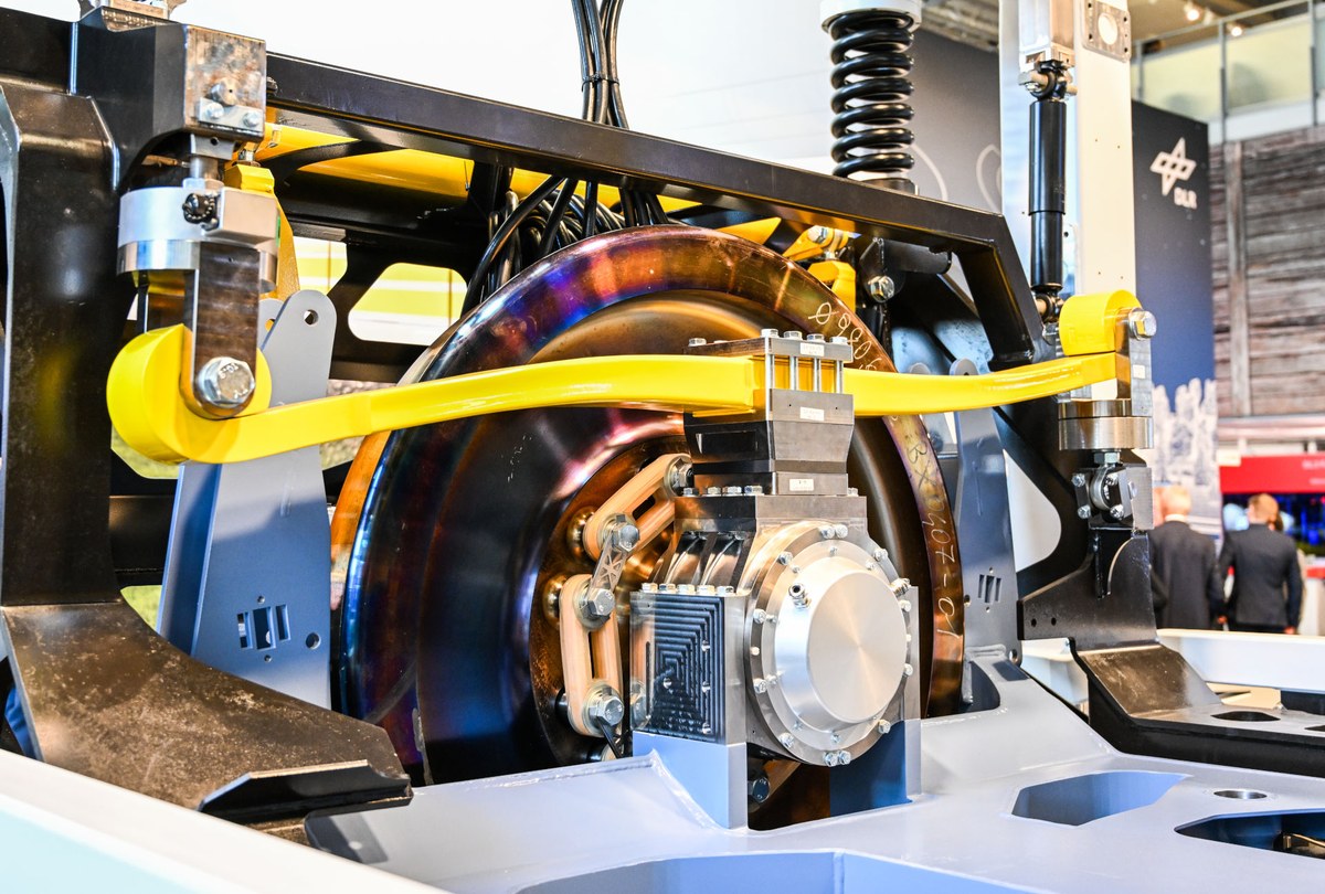 Hightech-Fahrwerk für den Zug der Zukunft