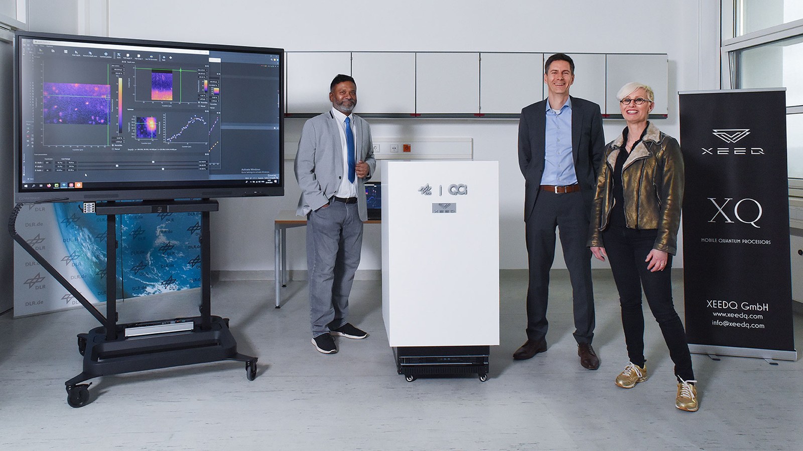 XQ1i – der erste Quantencomputer der DLR Quantencomputing-Initiative