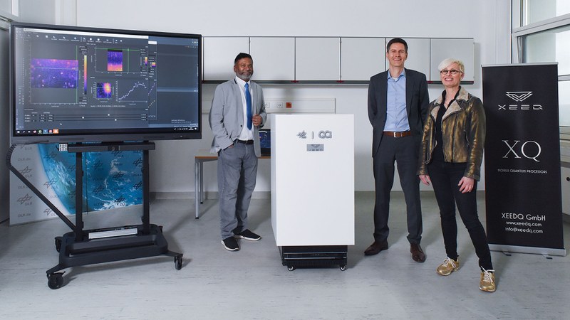 XQ1i – der erste Quantencomputer der DLR Quantencomputing-Initiative
