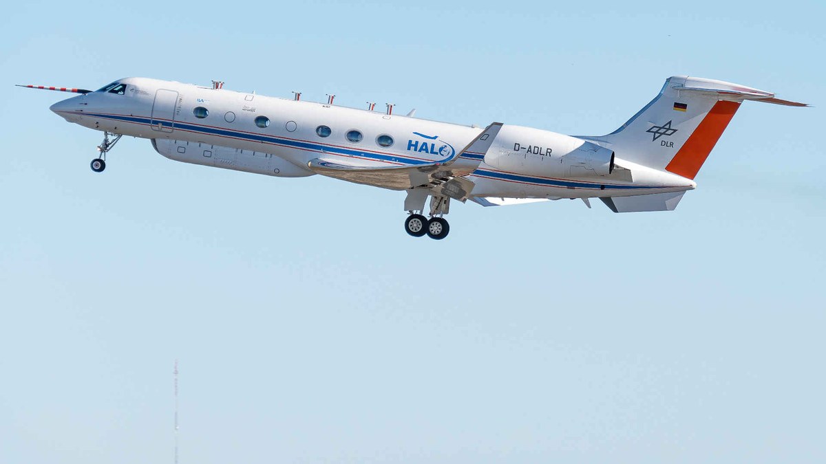 HALO untersucht den Transport verschmutzter Luftmassen über dem Pazifik