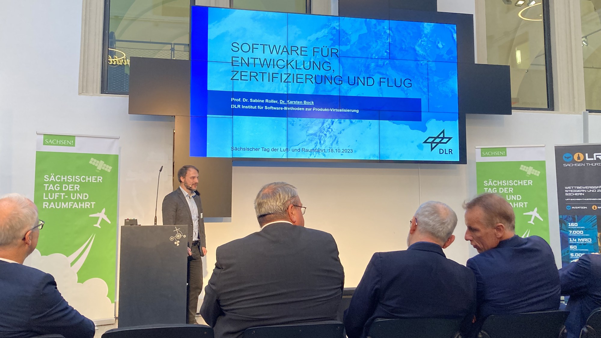 Präsentation des DLR-Institut für Softwaremethoden zur Produkt ...