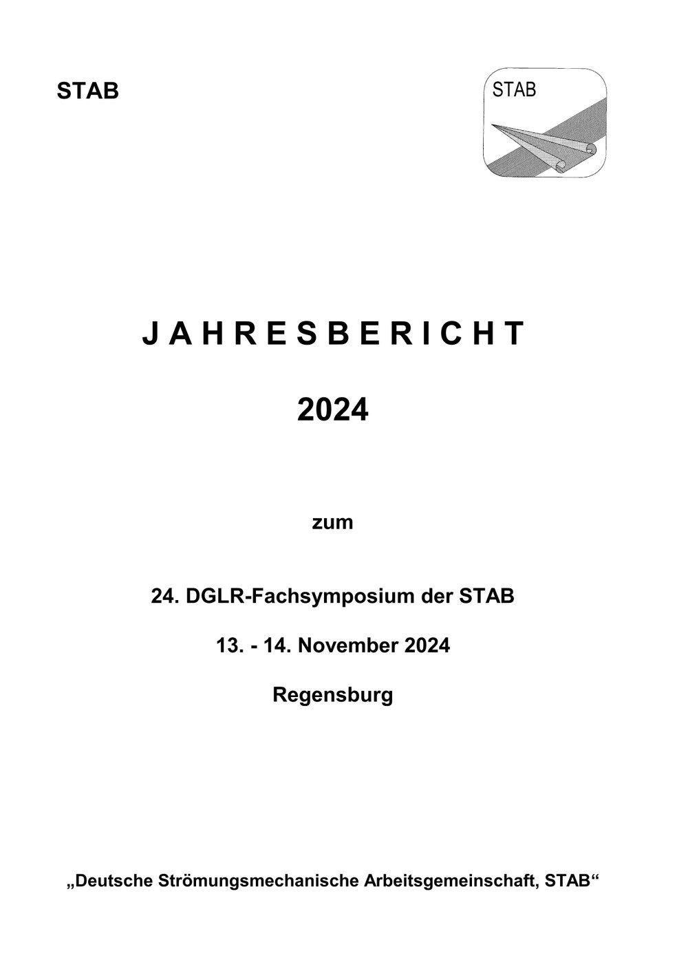Annual report: STAB 2024 Annual report: STAB 2024