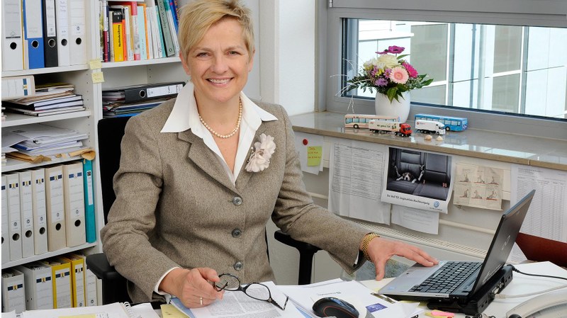 Barbara Lenz in ihrem Berliner Büro