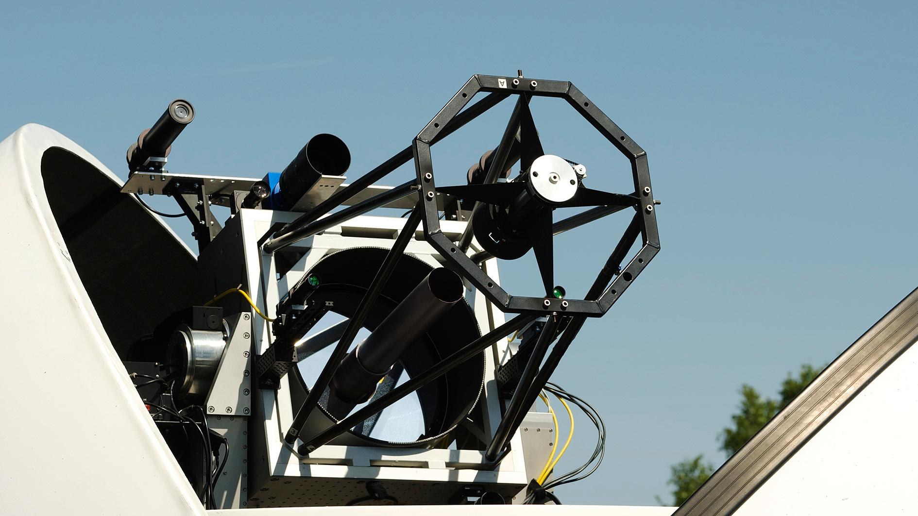 Optische Bodenstation beim DLR in Oberpfaffenhofen