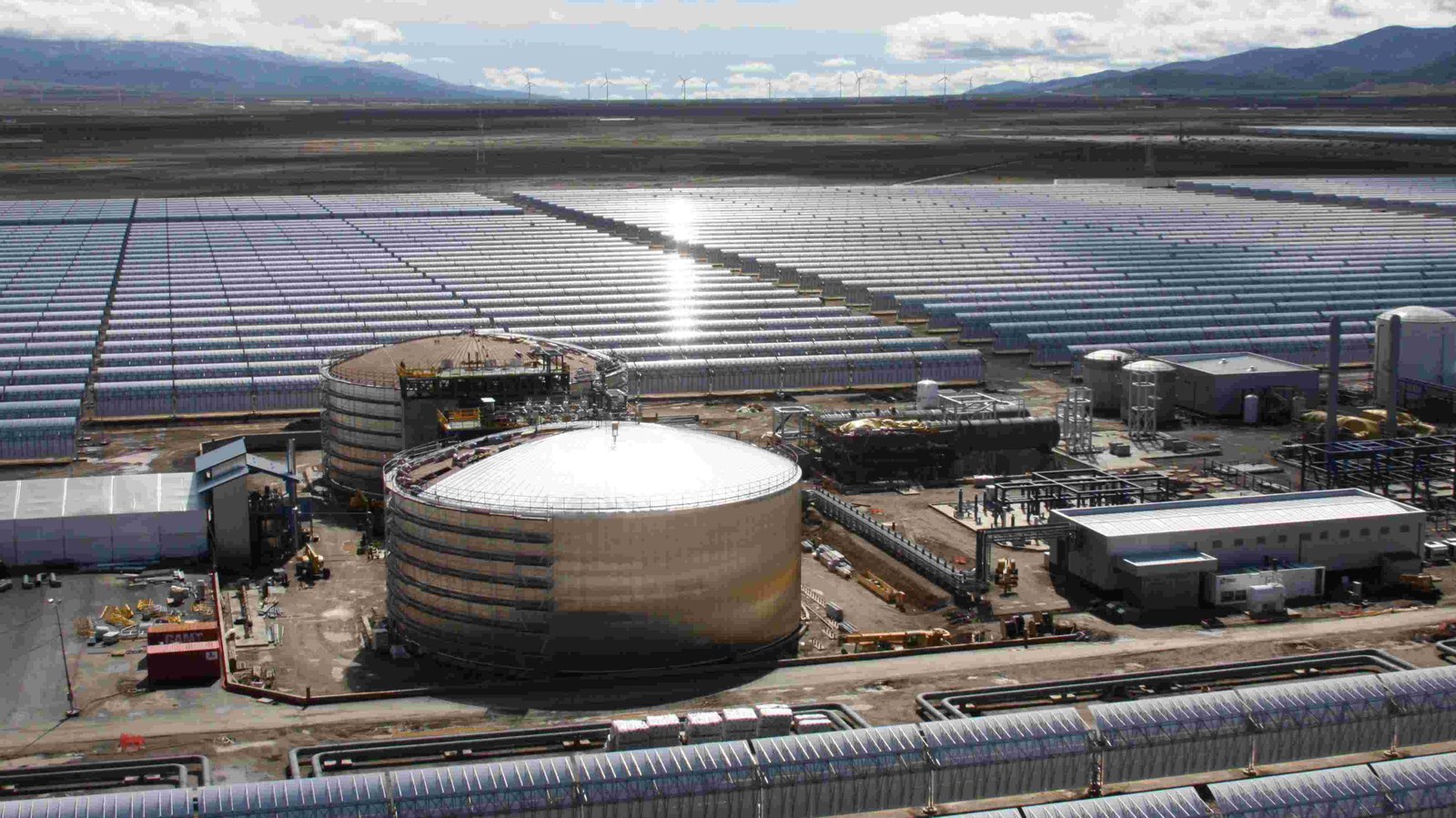Solarkraftwerk Andasol 1 im Süden Spaniens