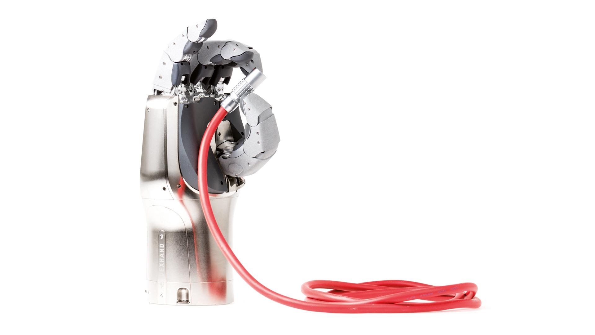 DEX-Hand: weltraumqualifizierbare Mehrfingerhand