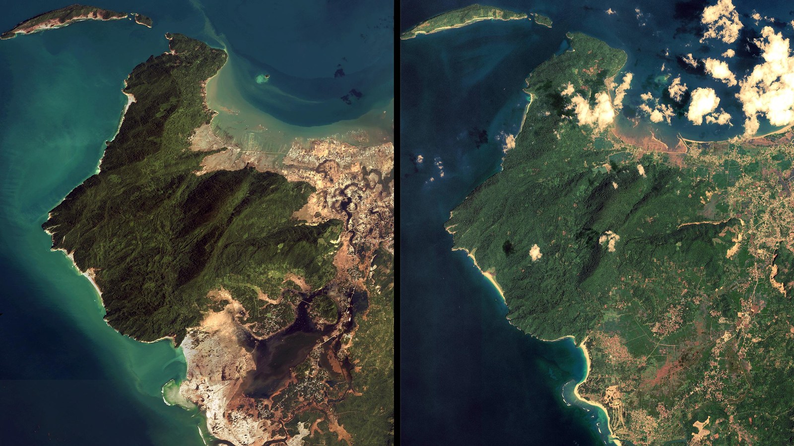 Banda Aceh, Sumatra/Indonesien: Damals-Heute (2005/2014)