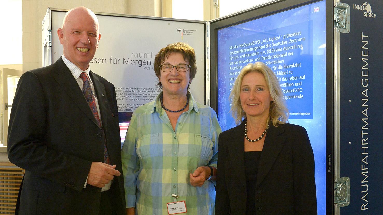 Staatssekretärin Brigitte Zypries besucht ALL.TÄGLICH