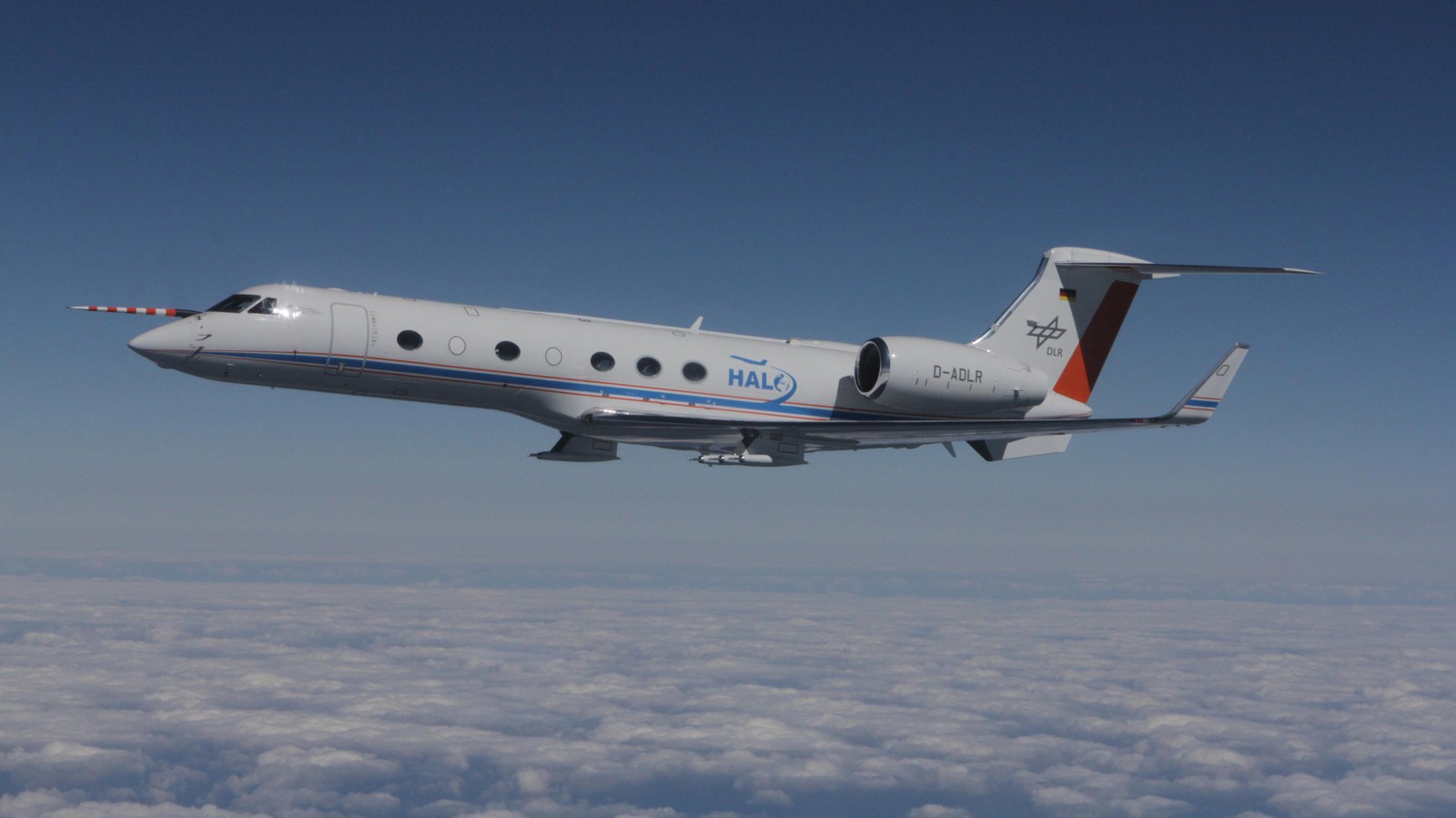 Gulfstream G550 HALO: D-ADLR