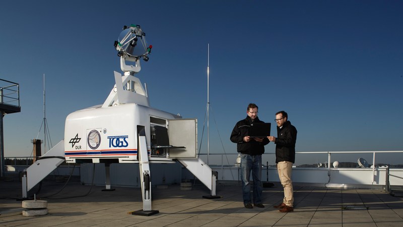 Transportable optische Bodenstation für optische Freiraumkommunikation