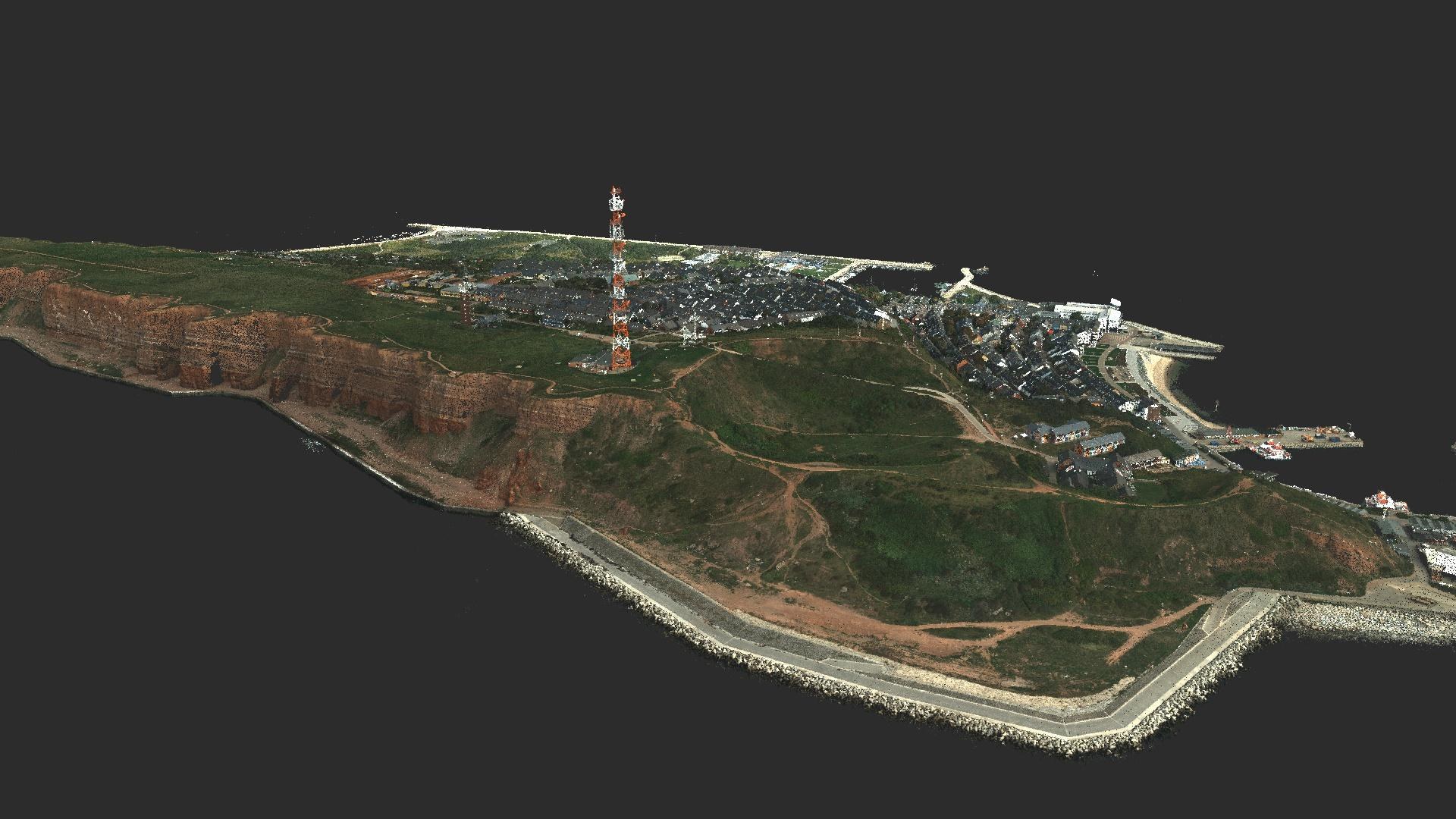 DLR - Helgoland in 3D