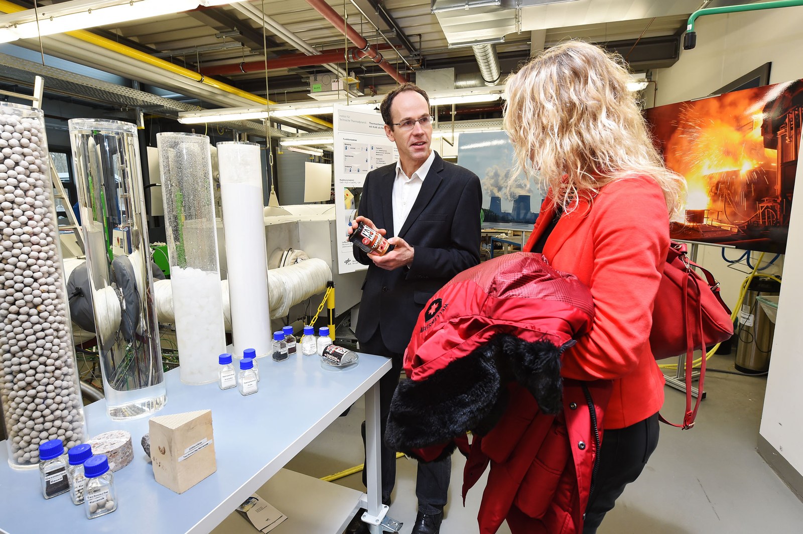 Dr. Thomas Bauer mit Dagmar Andres