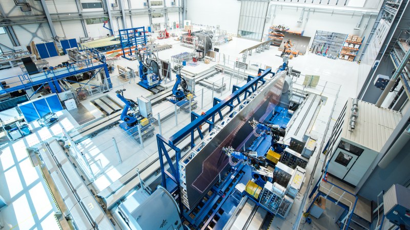 Forschungshalle im DLR Stade