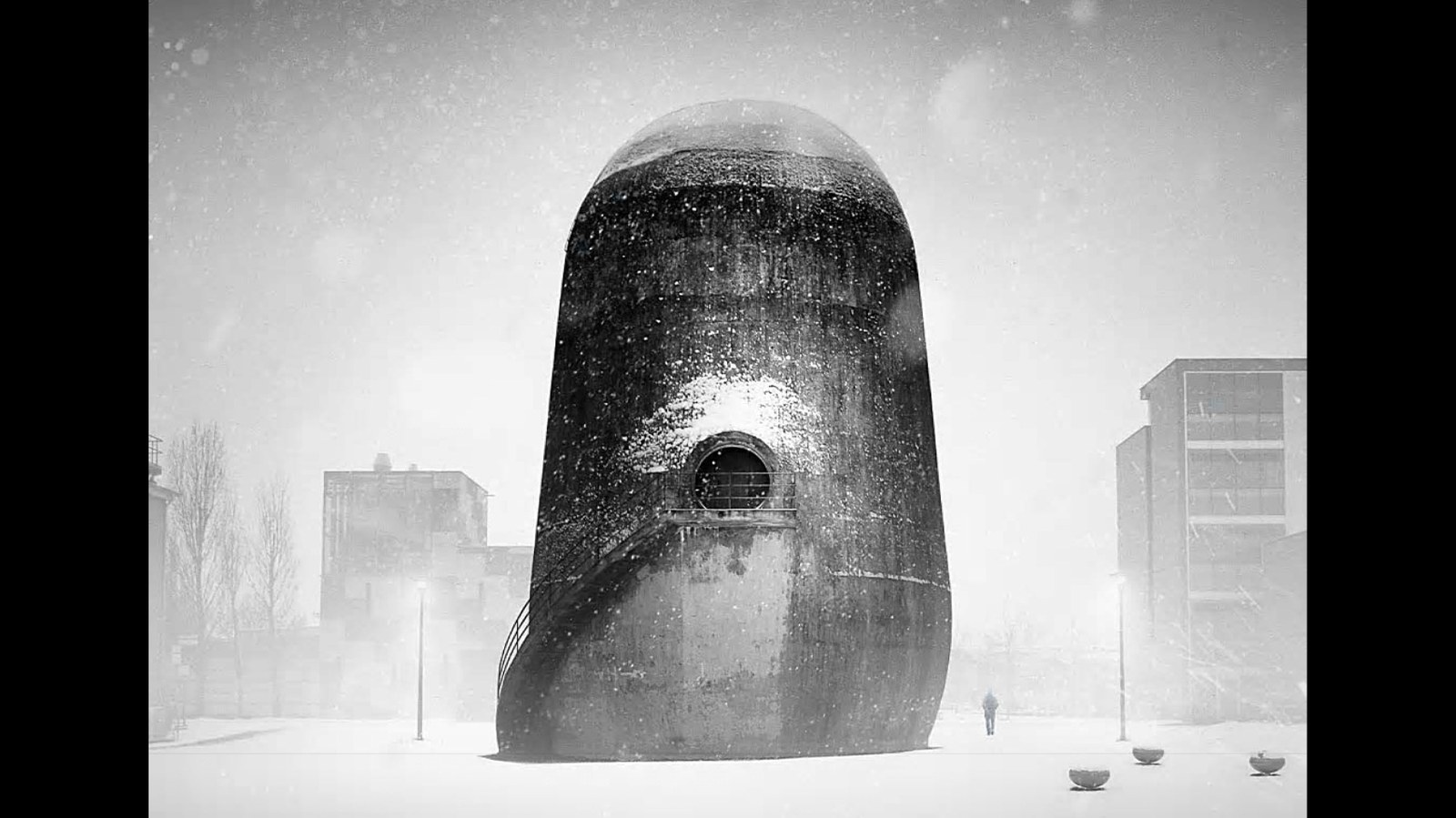 Der Trudelturm in Berlin-Adlershof