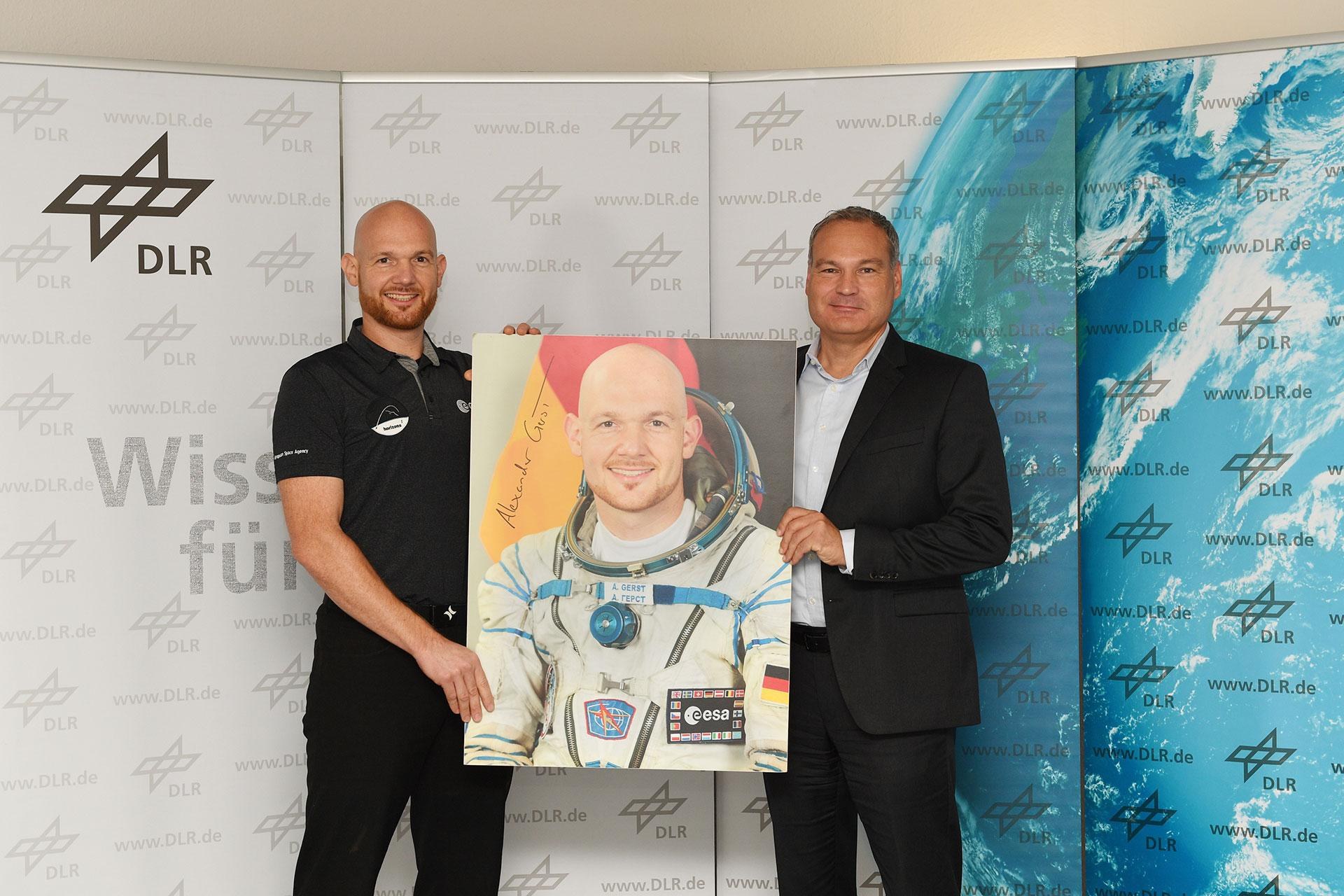 DLR – Alexander Gerst in Bonn