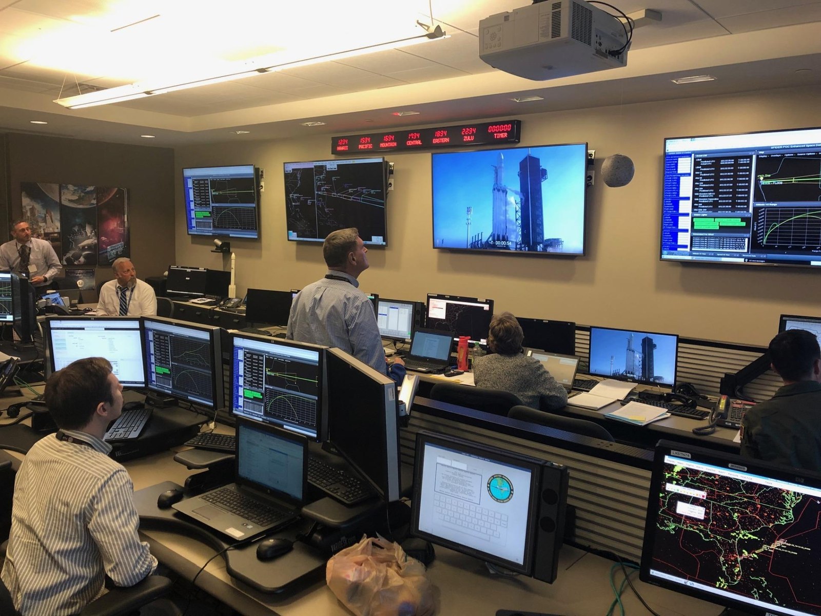 DLR - Space Operations Room Challenger der FAA