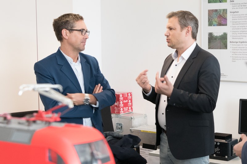 DLR – Michael Schrodi im Gespräch mit Florian David