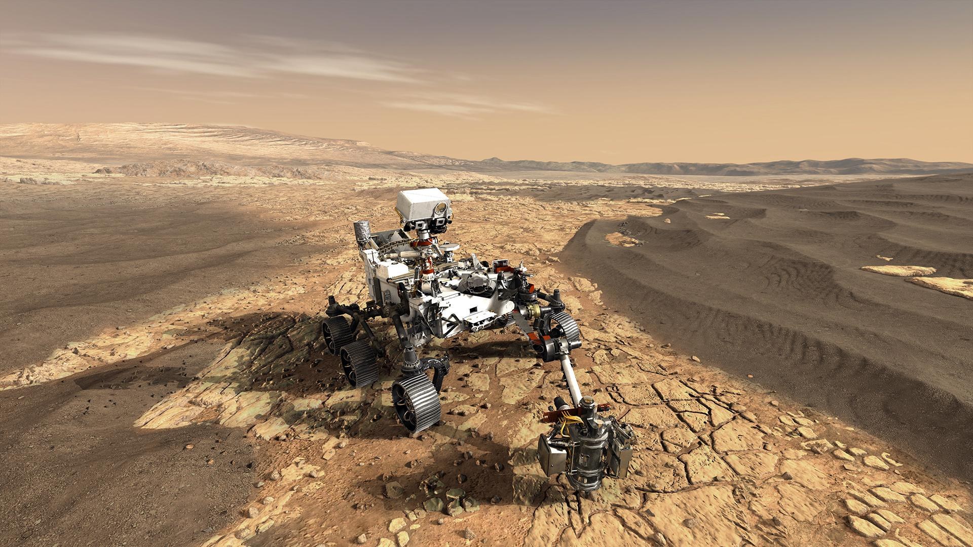 DLR – NASA-Mars-Rover "Perseverance"