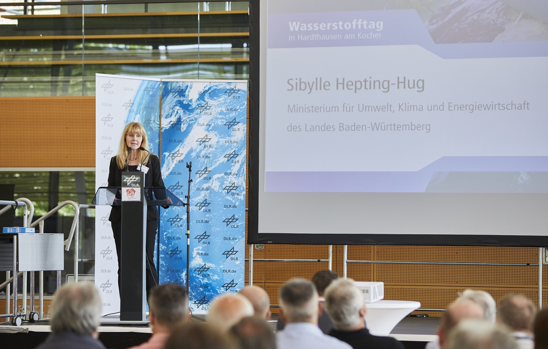 DLR – Sibylle Hepting-Hug zu Gast bei