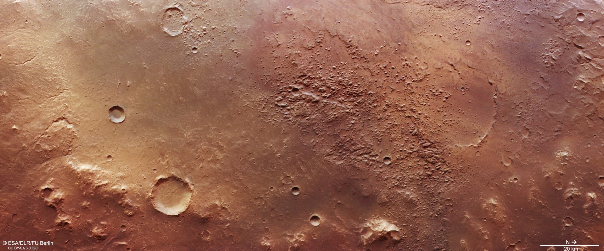 DLR — Blick auf einen Teil der Holden-Senke