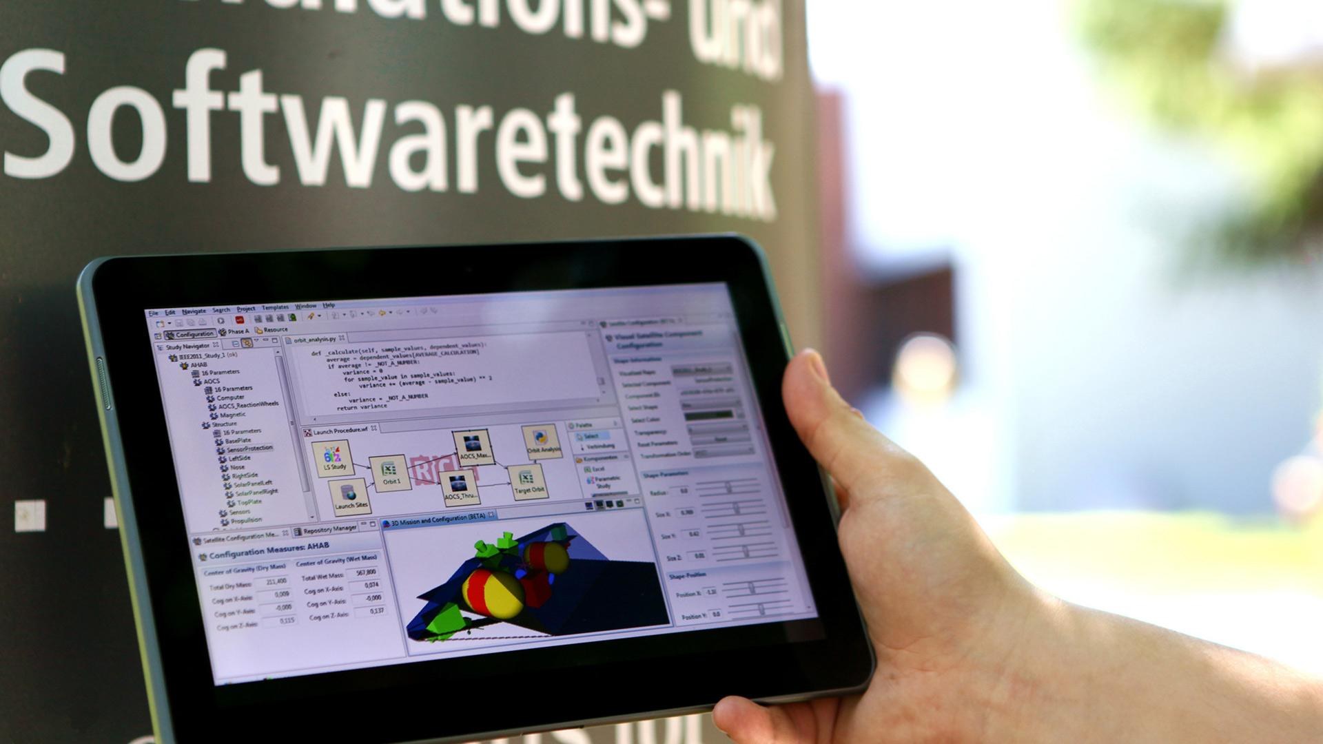 DLR - Tabletsimulation