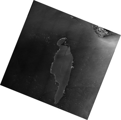 Riesiger Eisberg A68a bei Südgeorgien auf Grund gelaufen