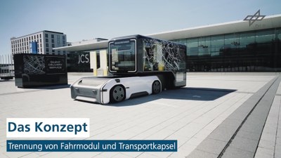 U-Shift – modulares, autonomes Fahrzeugkonzept der Zukunft