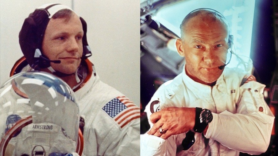 Armstrong und Aldrin