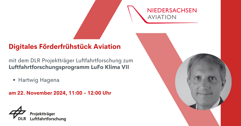 Aviation funding breakfast with the DLR Project Management Organisation ...