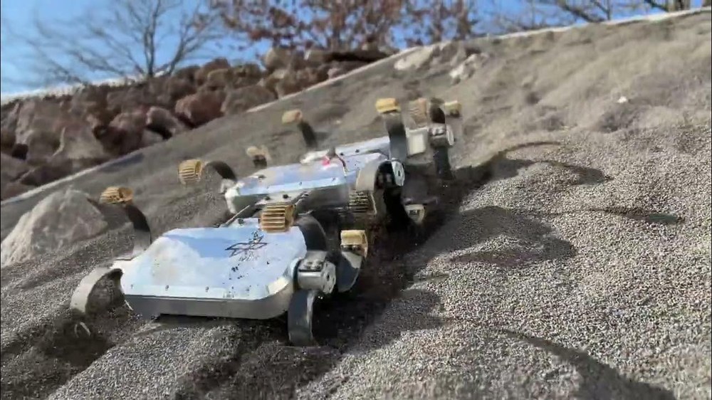 Video: Mars Rover „Scout“ beim Testlauf auf dem DLR Testfeld