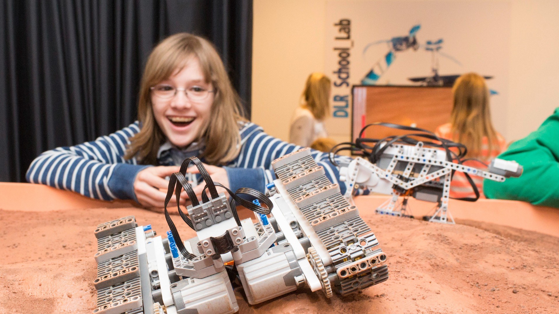 Mars-Rover – Roboter selbst bauen und programmieren.