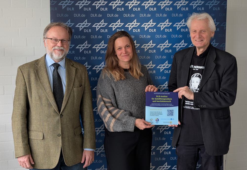 DLR Institute for Satellite Geodesy and Inertial Sensing is a Quantum ...