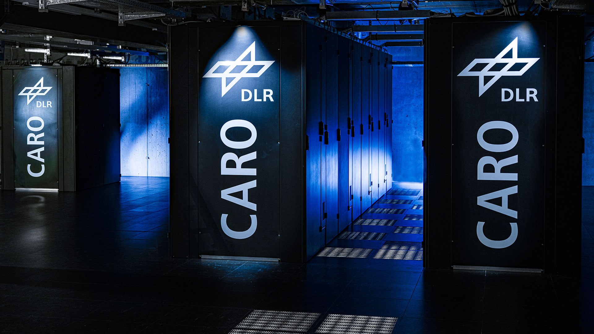 Bild einer Serverfarm