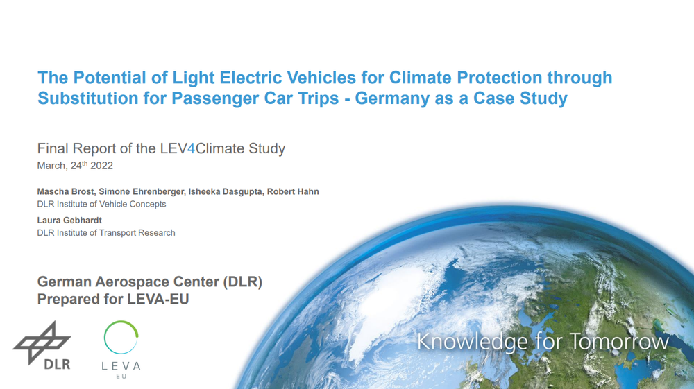 LEV 4 Climate Study (engl.)
