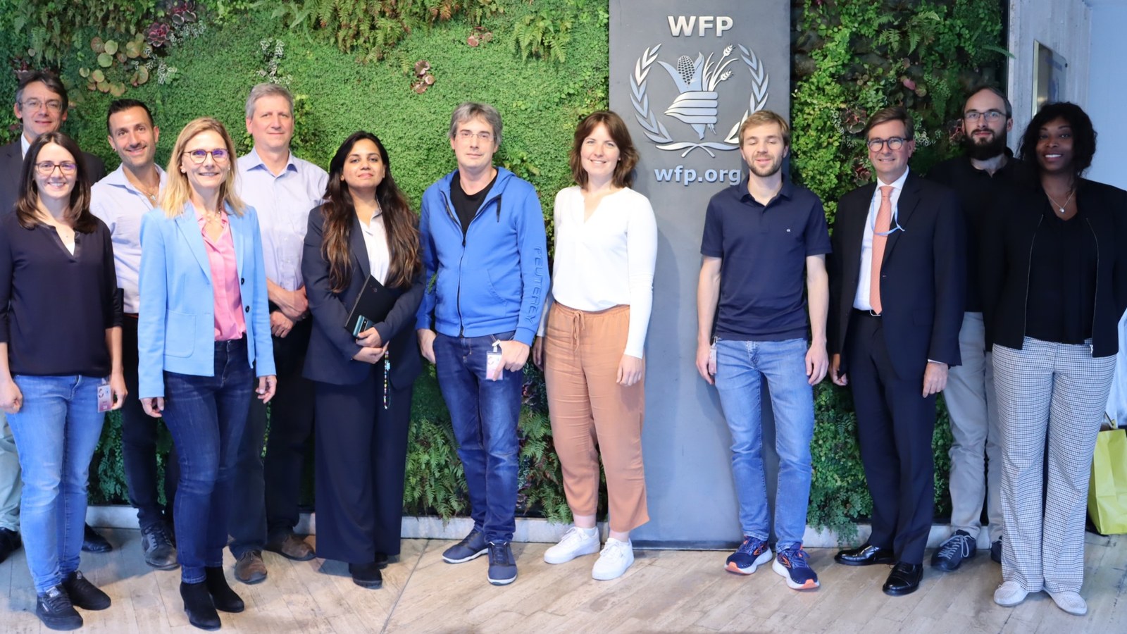 WFPxDLR meeting at WFP Headquarter in Rome