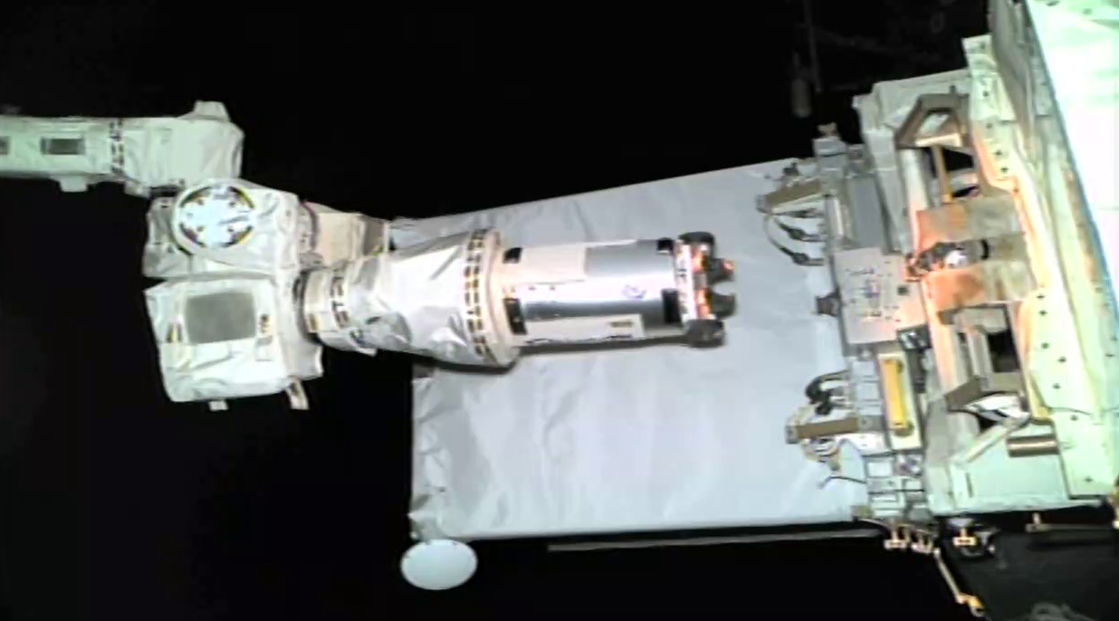 Déjà vu in space: ACES atomic clock experiment installed on the ISS