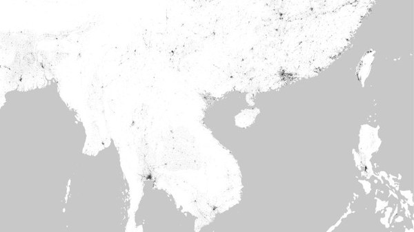 World Settlement Footprint - Where do humans live?
