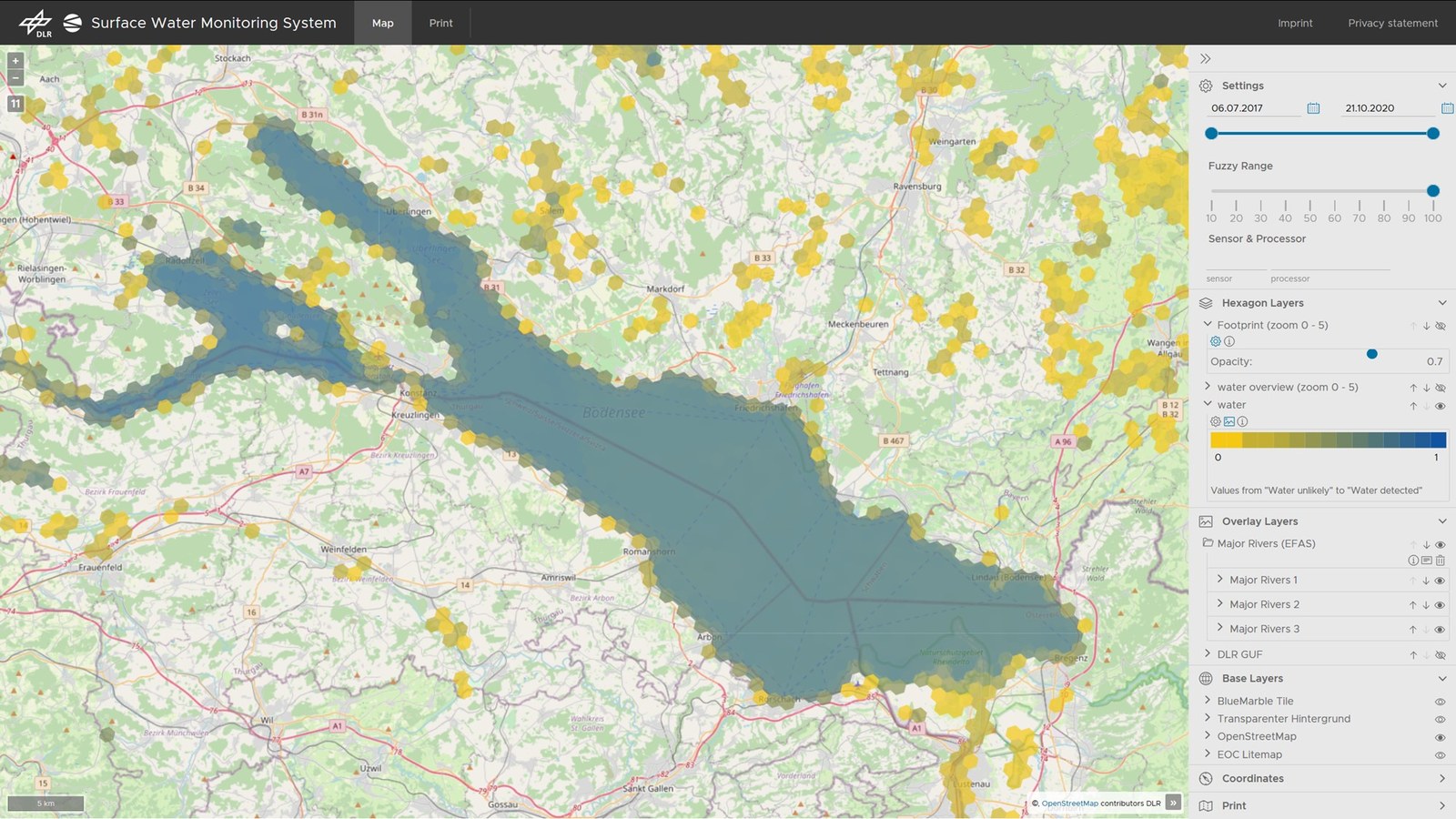 Monitoring Water Bodies