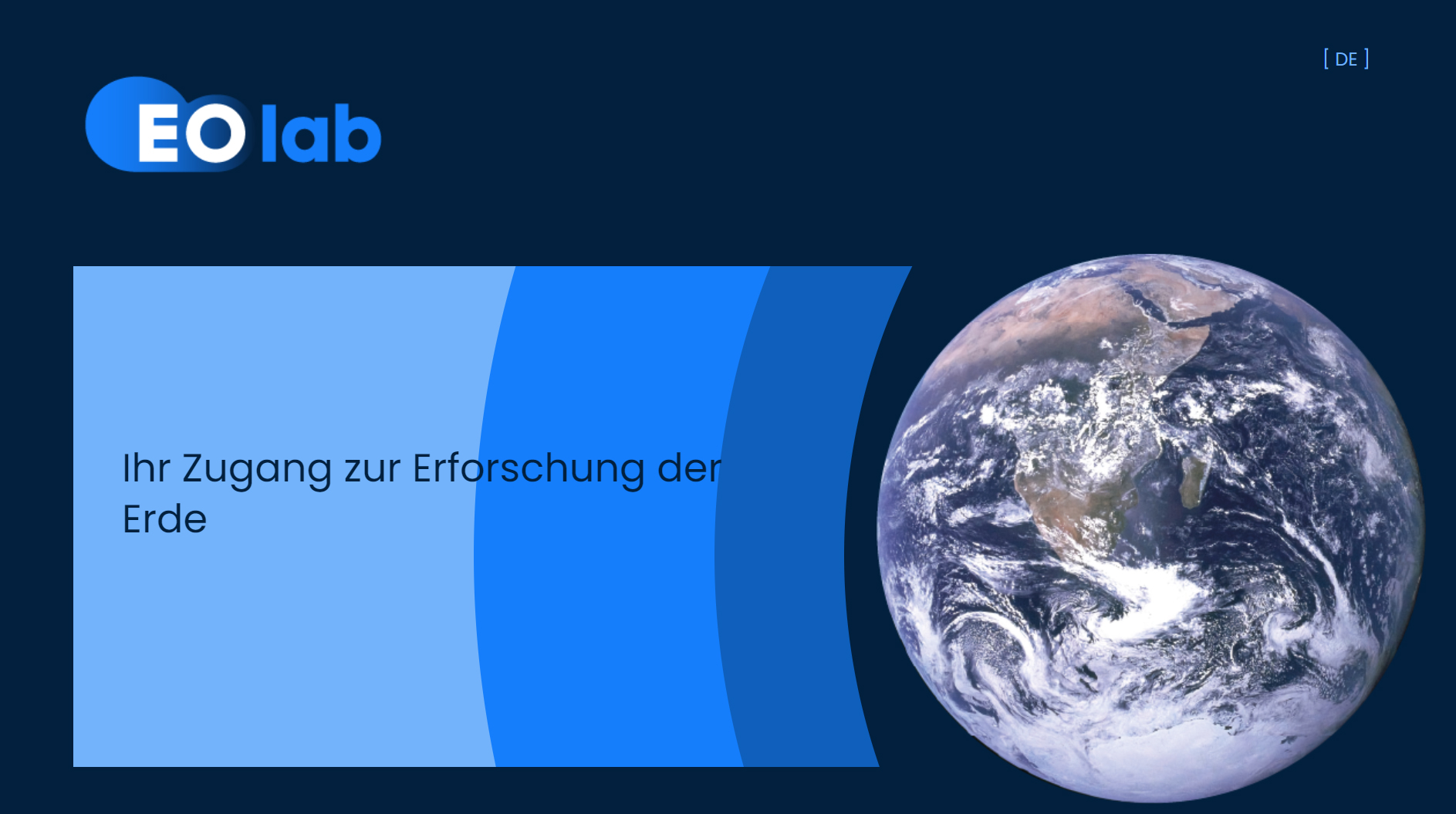 EOC supports EO-Lab with national earth observation data