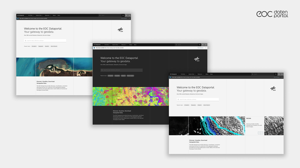 First draft of the main page of our data portal – an initial look at ...