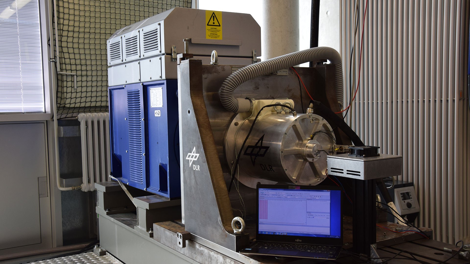 Electric motor test bench