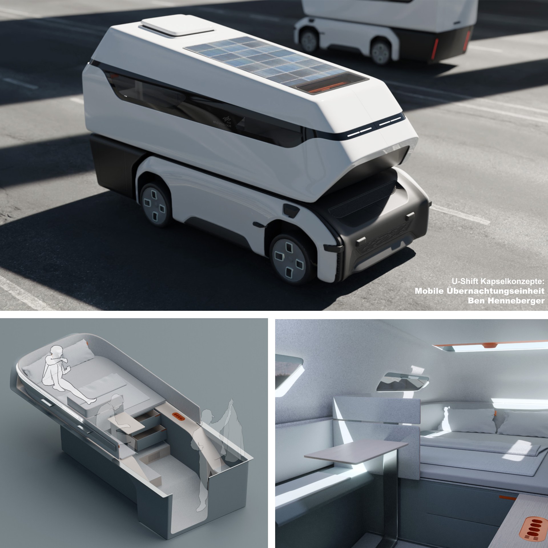 U-Shift Capsule concepts