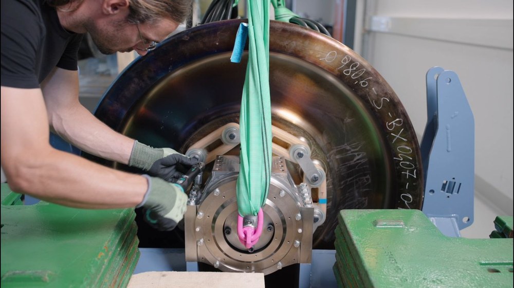 Electric motor test bench (Ilmenau)