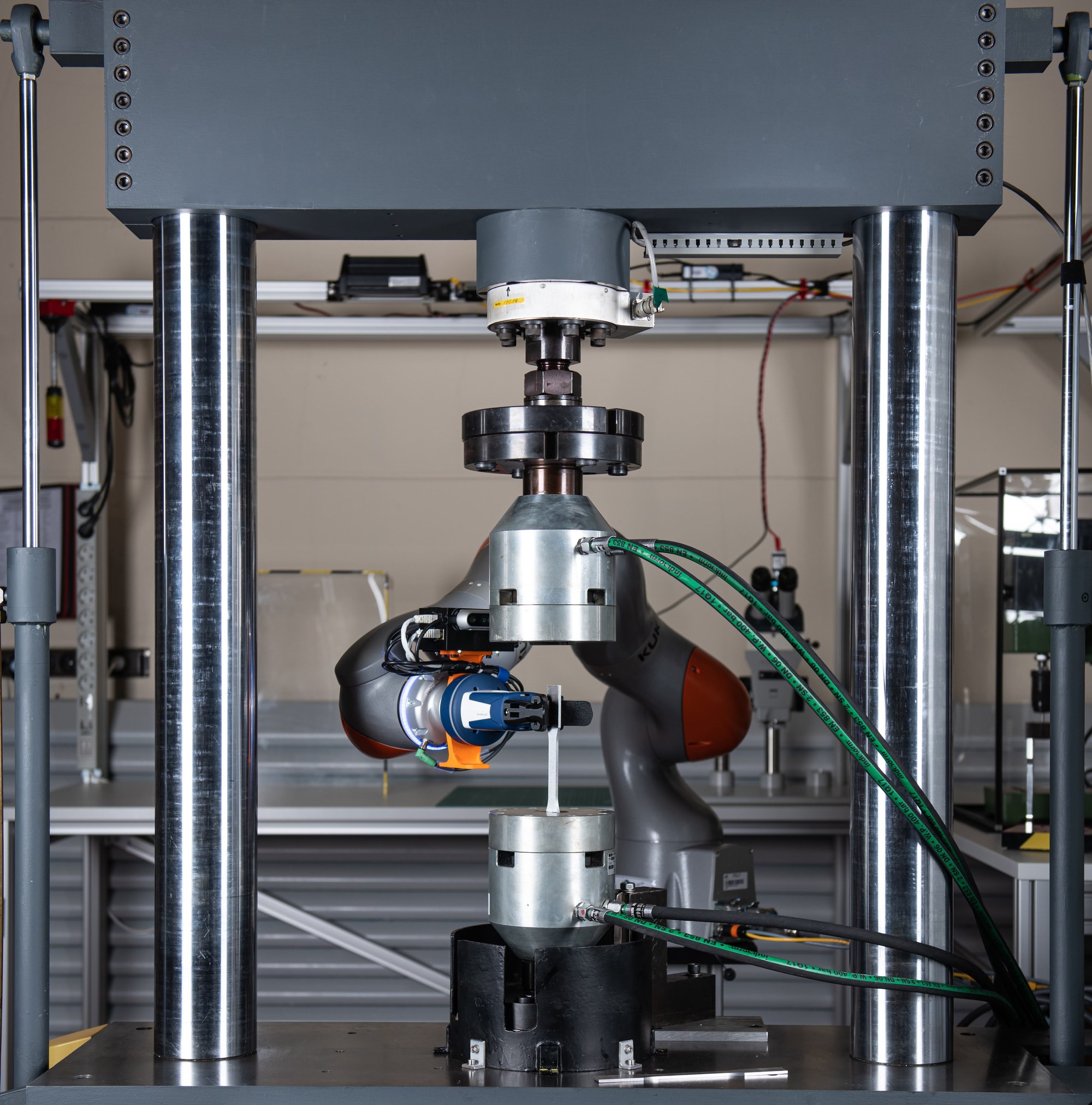 Robot-based high-throughput testing