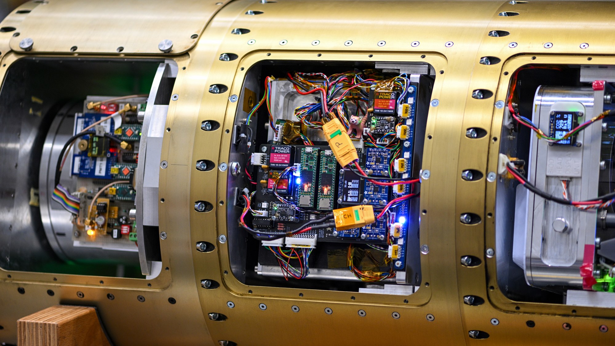 Sounding Rocket MAPHEUS - Inside view