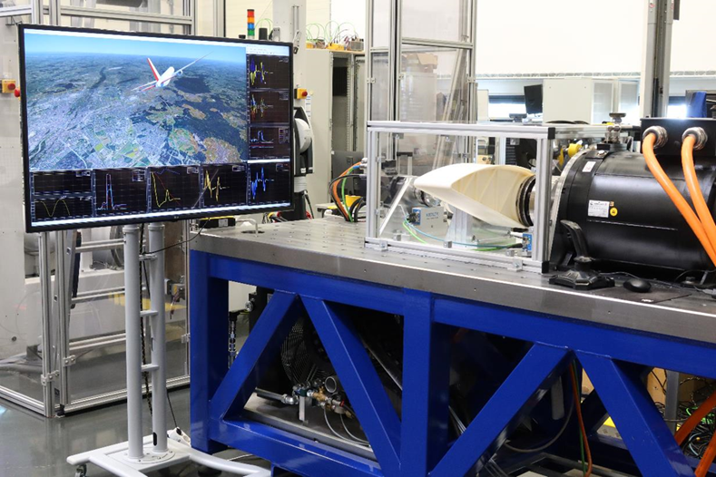 Interactively controllable real-time flight dynamics simulation and visualisation with torque ...