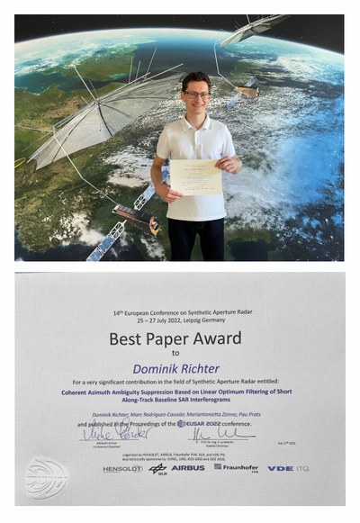 EUSAR Best Student Paper Award 2022