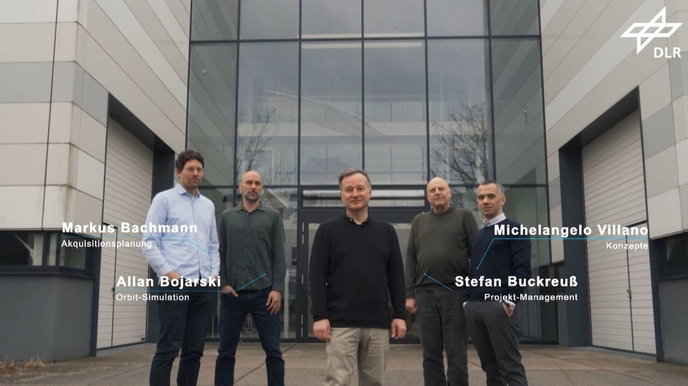 DLR Science Award 2023 - Josef Mittermayer, Allan Bojarski, Mariantonietta Zonno, Michelangelo ...