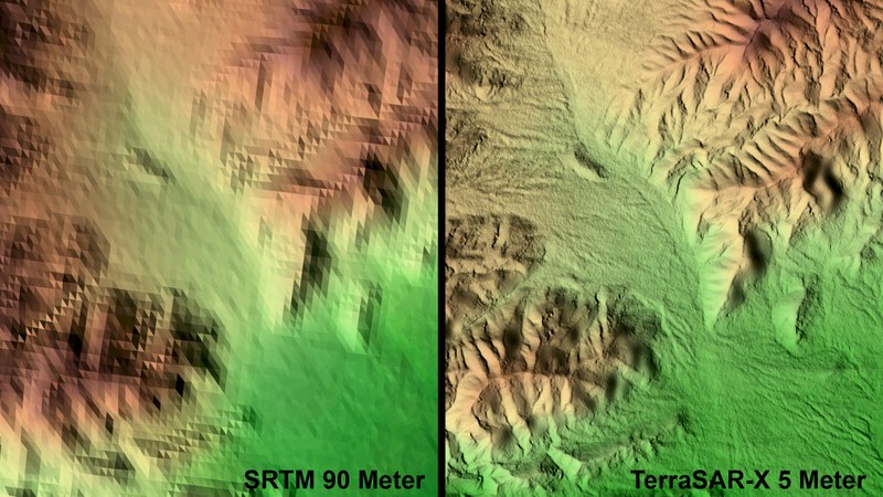 DLR - Las Vegas – First TerraSAR-X Digital Elevation Model