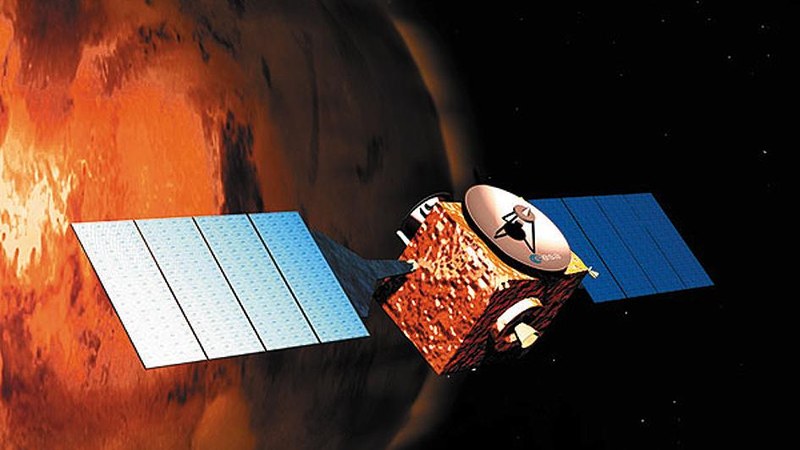 Mars Express in orbit around Mars